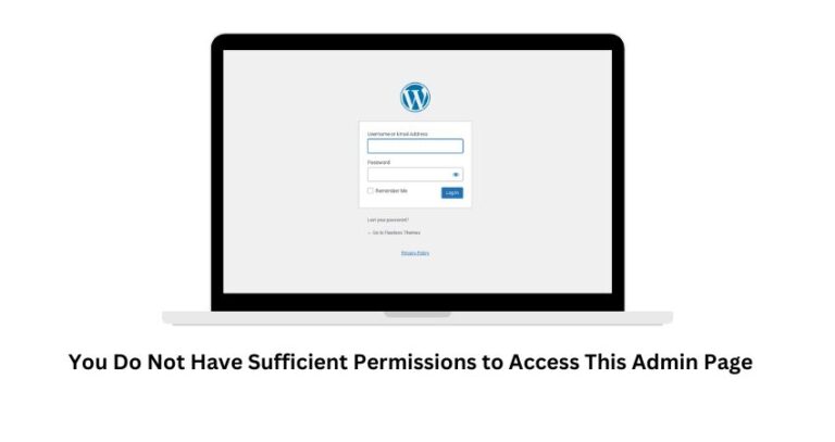 How to Fix You Do Not Have Sufficient Permissions to Access